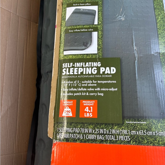 Ozark Trail | Bedding | Ozark Trail Selfinflating Camp Pad With Pillow ...